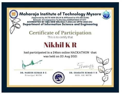 nikhil k r on linkedin participated in 24 hrs hackathon and got 7th