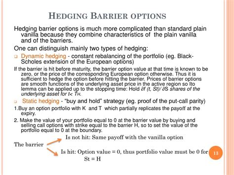 Ppt Barrier Options Powerpoint Presentation Free Download Id2692909