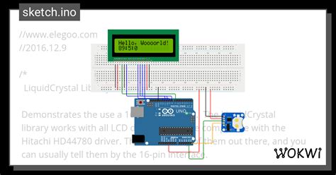 Hello World Lcd Monitor Mit Rtc Wip Wokwi Esp32 Stm32 Arduino