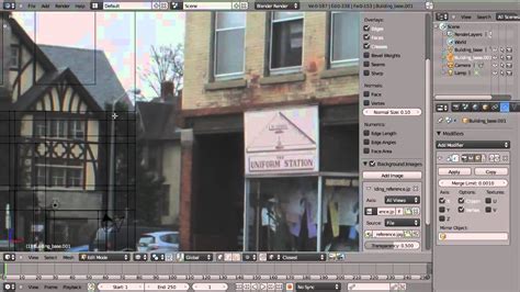 Modeling A Building In Blender Youtube