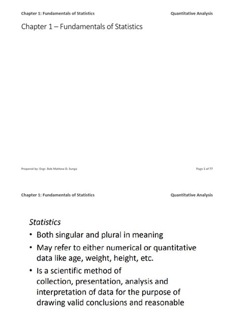 chapter 1 fundamentals of statistics pdf pdf decision making