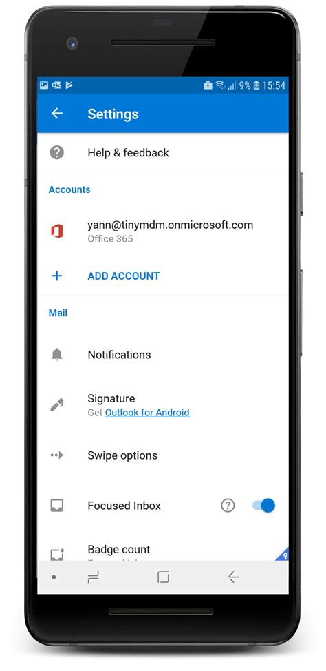 How To Configure Outlook Exchange On Android Help Resources