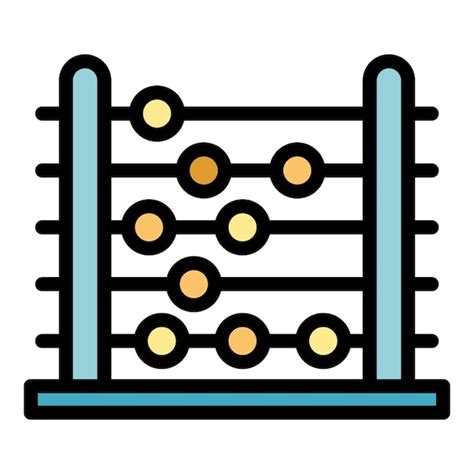 Premium Vector Education Abacus Icon Outline Education Abacus Vector