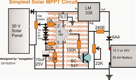 Homemade Solar MPPT Circuit Poor Mans Maximum Power Point Tracker Homemade Circuit Projects
