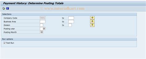 fp pd01 sap tcode report rfkkpd01