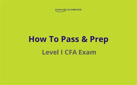 Cfa Level 1 Vs Level 2 Top 10 Differences Kaplan Schweser