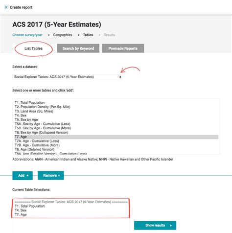Create Report Using Reports App Creating Reports Using Reports Social Explorer Help Center