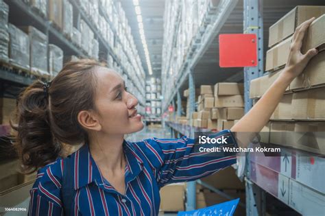 예쁜 여 자가 쇼핑 하 고 그녀의 아파트에 가구 선택에 산책 창고에 대한 스톡 사진 및 기타 이미지 창고 가구 가정의 방