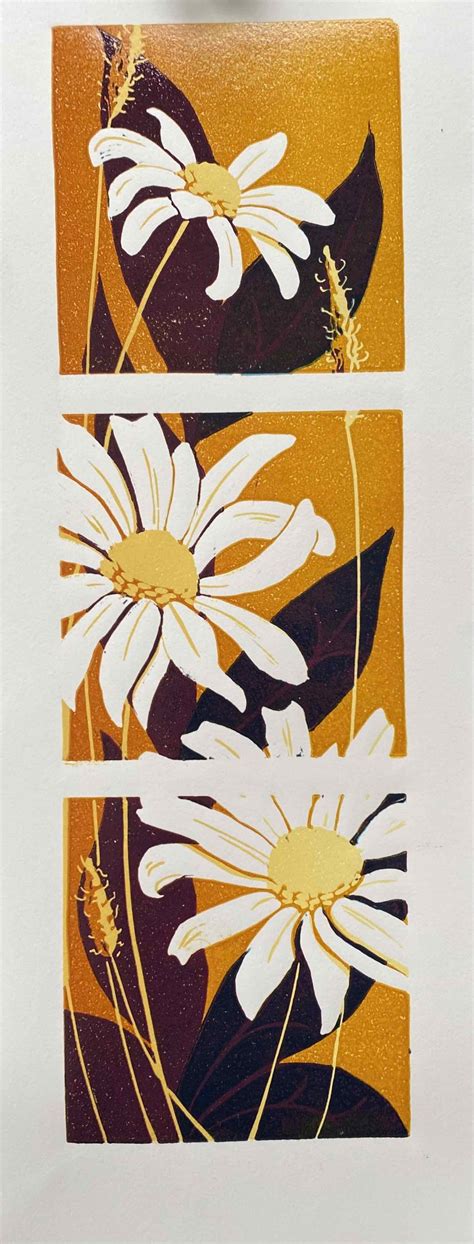 Daisy Chain Aylsa Williams Artist And Printmaker