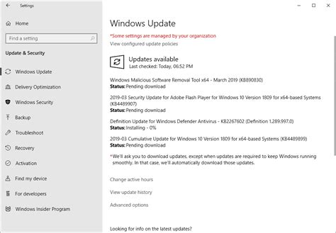 Microsoft Windows Security Updates March 2019 Overview Ghacks Tech News