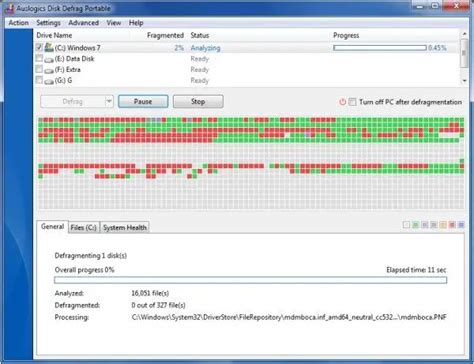 Auslogics Disk Defrag Is A Free Disk Defragmenter For Windows 10