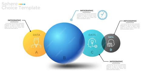 Premium Vector Four Intersected Translucent Circular Elements Or
