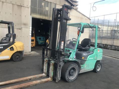 Mitsubishi Fde30t F14f 11731 Used Forklift Japan Advance