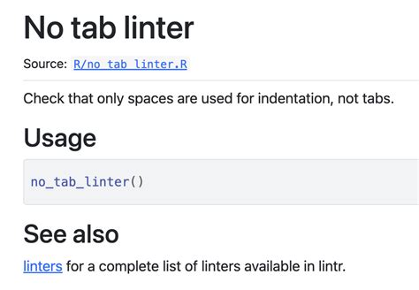 Add More Explanation To `notablinter` · Issue 1672 · R Liblintr · Github