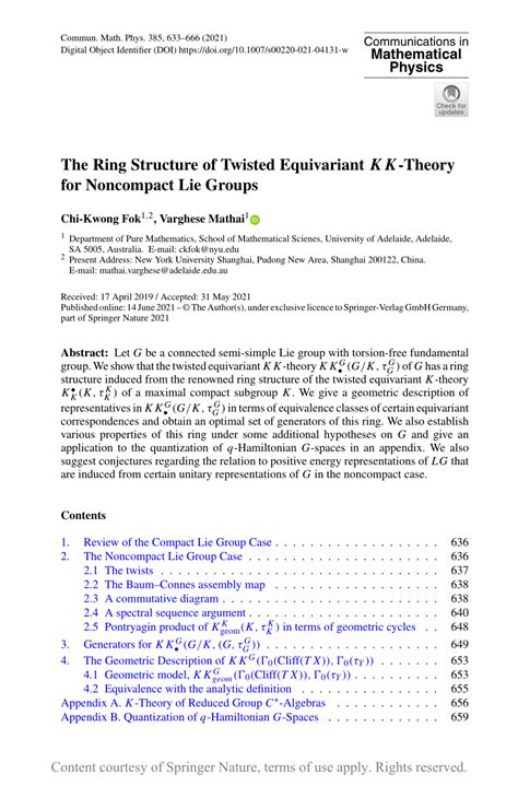 The Ring Structure Of Twisted Equivariant Kk Theory For Noncompact Lie