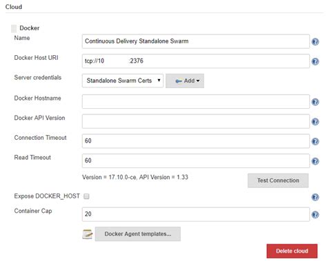 Jenkins Declarative Pipeline Wont Work With Docker Swarm Stack Overflow