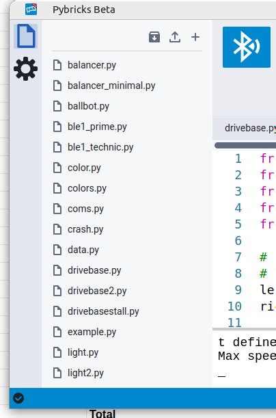 Bug List Of Programs Does Not Scroll Issue Pybricks Support GitHub