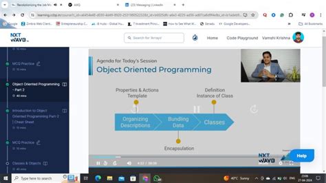 Vamshi Krishna G On Linkedin Day100 100daysofcodechallenge Nxtwave