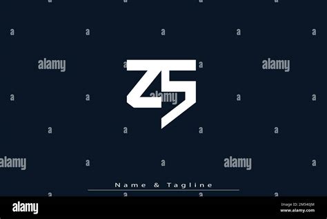 Alphabet Letters Initials Monogram Logo Zs Sz Stock Vector Image And Art Alamy