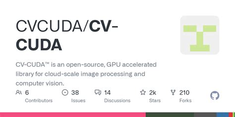 CV CUDA Samples Scripts README Md At Main CVCUDA CV CUDA GitHub