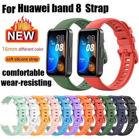 Soft Silicone Strap Compatible For Huawei Band Strap Smart Bracelet Replacement Wristband