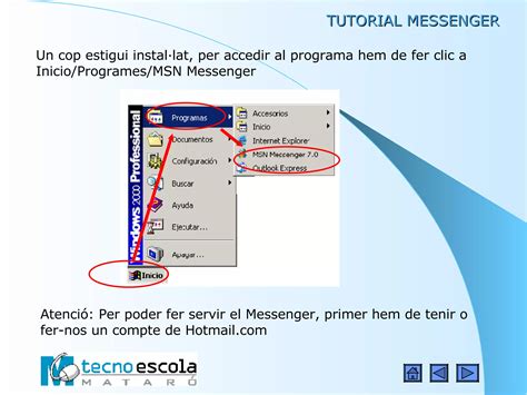 Tutorial Power Point Messenger Revisat Ppt