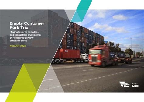 Empty Container Park Trial Report August 2023 Ctaa Alliance