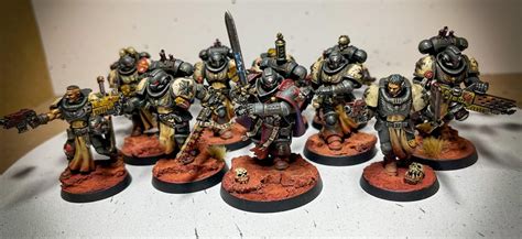 Finished Crusader Squad Rwarhammer
