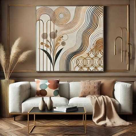 Modern Living Room Art Decor