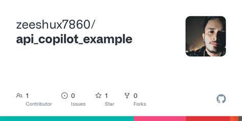 Github Zeeshux7860apicopilotexample