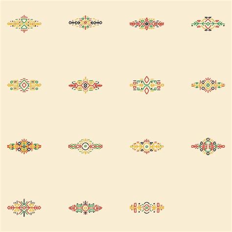Premium Vector Hand Drawn Borders Ethnic Style Packed