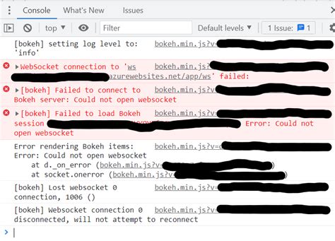 Bokeh Server Could Not Open Websocket Worked Previously Community