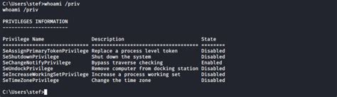 Windows Privilege Escalation Unquoted Service Paths Steflans