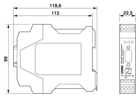 Psm Me Rs232 Rs485 P Interface Converter 2744416 Phoenix Contact