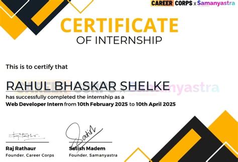 Internshipcompleted Webdevelopment Frontenddeveloper Html Css