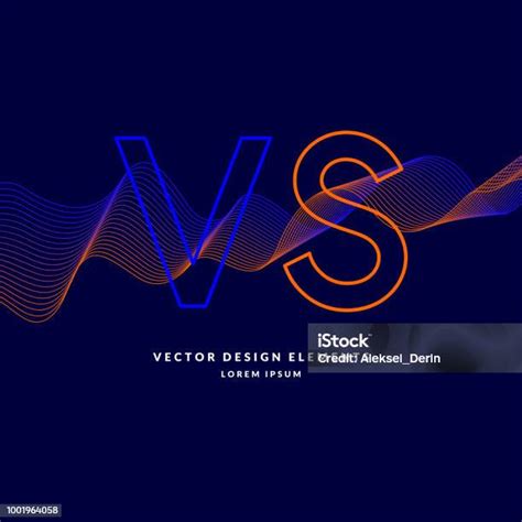 대결 Vs의 밝은 포스터 기호입니다 어두운 배경에서 벡터 일러스트 레이 션 Championship에 대한 스톡 벡터 아트 및 기타 이미지 Championship 가냘픈