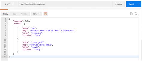 Schema Based Validation Using Express Validator In Nodejs