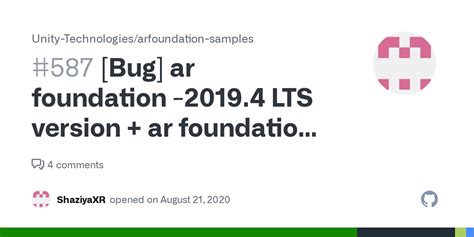 Bug Ar Foundation LTS Version Ar Foundation Ar Kit Rendering Black Camera In