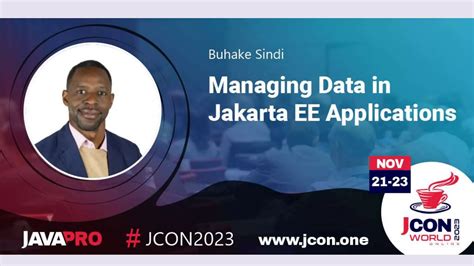 Managing Data In Jakarta Ee Applications Ppt