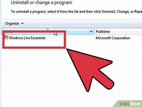 How To Uninstall Windows Live Messenger Steps With Pictures