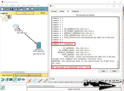 How To Recover Cisco Router Ios In Packet Tracer Easy