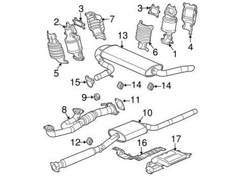 Exhaust Components For 2004 Saturn Vue