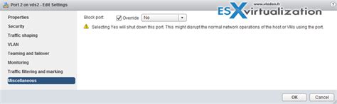 VCP DCV Objective Configure Policies Features And Verify VSphere Networking ESX