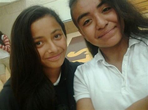 Me N Isabel Shes My Only Friend Who Didnt Throw Up The Peace Sign How