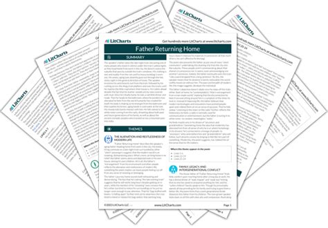 Father Returning Home Poem Summary And Analysis Litcharts