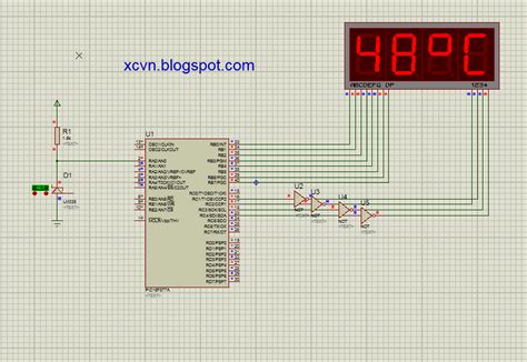 BÀi 31 Đo NhiỆt ĐỘ Lm335 HiỂn ThỊ Led 7 ĐoẠn Pic16f877a Ccs Lập