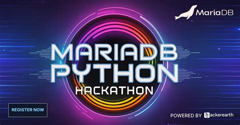 Hackerearth ⏳ Dont Wait Registrations For The Mariadb Python