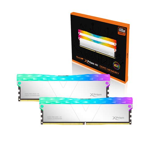 Ddr5 Manta Xprism Rgb 48gb 24gbx2 Intel Xmp Gaming Memory