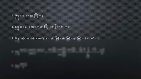 SOLUTION Latihan Limit Trigonometri Studypool