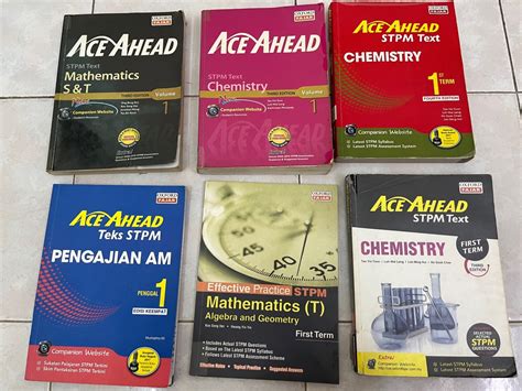 Stpm Sem 1 Sem 3 Textbook And Past Year Book Hobbies And Toys Books